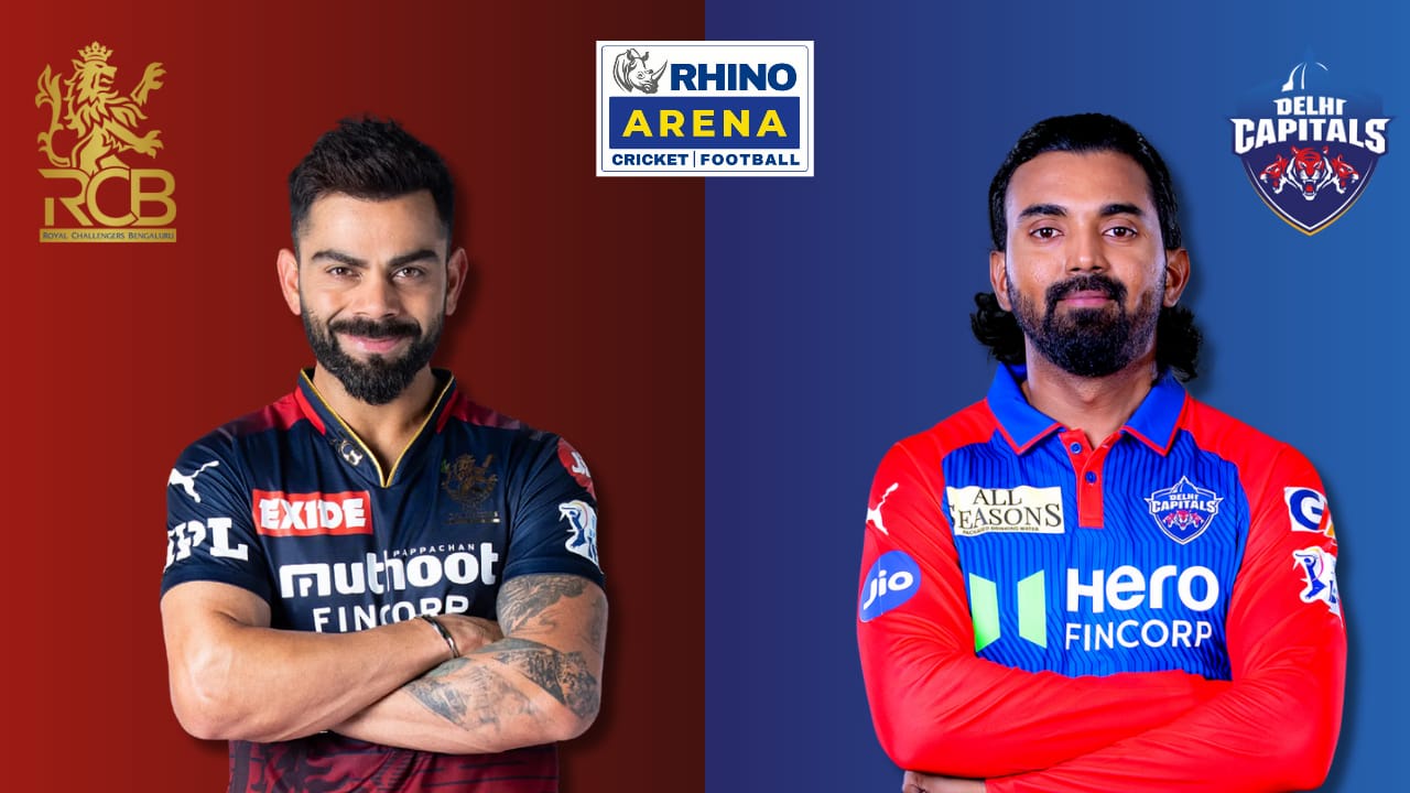 RCB vs DC: Unbeaten Capitals Face Kohli’s Resurgent Bengaluru | RhinoArena
